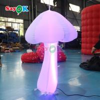 China Inflatable Mushroom Decorative Light 1m for Stage Wedding Party Event Decoration for sale