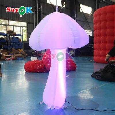 China Inflatable Mushroom Decorative Light 1m for Stage Wedding Party Event Decoration for sale