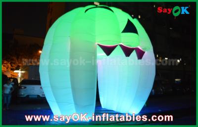 China Custom Inflatable Halloween Ghost Door Decoration with LED Lights 1m to 4m for sale