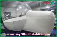 China 2 Person Inflatable Bubble Tent 3m Diameter Transparent PVC Camping Glamping Dome for sale