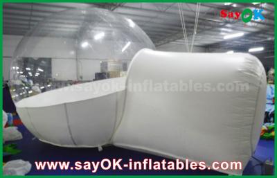 China 2 Person Inflatable Bubble Tent 3m Diameter Transparent PVC Camping Glamping Dome for sale
