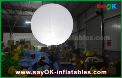 China Custom 1.5m DIA Inflatable Lighting Decoration Balloon with Tripod for Advertising for sale