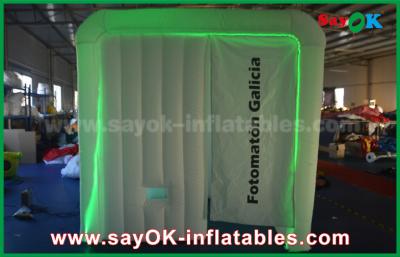 China Inflatable Photo Booth 2.3x2x2.2m with LED Lighting CE UL Blower for sale