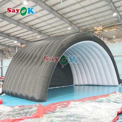China Wholesale Inflatable Shell Shape Stage Tent 10x6x5.4m Durable Oxford Cloth for sale
