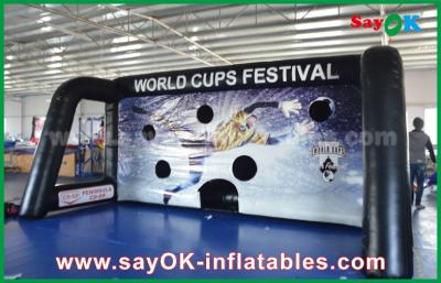China Portable Inflatable Movie Screen Outdoor Projection Screen 2-10m Customizable Black PVC for sale