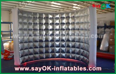 China Inflatable Photo Booth Frame 2.5m with LED Lights Touch Screen Remote Control for Party Events for sale