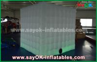 China Inflatable Photo Studio RGB LED Photo Booth Case 2.5x2.5m Customizable for sale