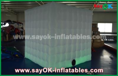 China Inflatable Photo Studio RGB LED Photo Booth Case 2.5x2.5m Customizable for sale