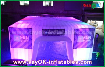 China Inflatable Air Tent for Camping Giant Bubble LED Party Tent 5-10 Min Setup Custom Size for sale