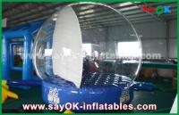 China Inflatable Snow Ball 3m 4m 5m Diameter 0.6mm PVC Christmas Decoration for sale