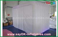 China Inflatable Party Tent Giant White 4m Oxford Cloth Photo Booth with LED Light 2.5m for sale