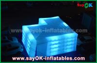 China Customizable Square Inflatable Air Tent with LED Light for Outdoor Activities 1000pcs for sale