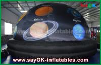 China Black 210D Oxford Cloth Inflatable Planetarium Dome 6m Diameter for Education for sale