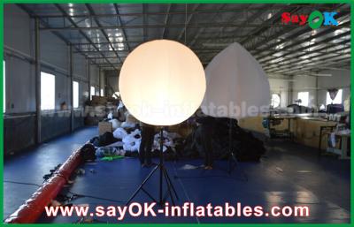 China Custom 1.5m Inflatable Stand Balloon with LED Light for Party and Advertising Decoration for sale