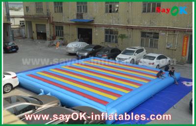 China 0.55mm PVC Inflatable Mat Bouncer for Children Sports Game Play for sale