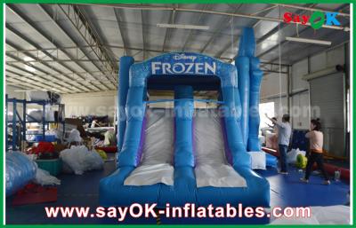 China 6m x 5m x 3m Inflatable Bouncer Castle with Slide and Trampoline | 0.55mm PVC Construction for sale