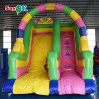 China Customizable Inflatable Water Slide 6x5x4m PVC Bouncer with LED Lights for Party Rental for sale