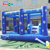 China Commercial Inflatable Bouncy Castle with Slide 5x4x3.5m PVC Bounce House for Party for sale