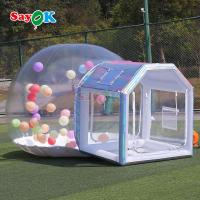 China Transparent Inflatable Bubble House Tent 15ft x 9.8ft for Kids Party Outdoor Event for sale