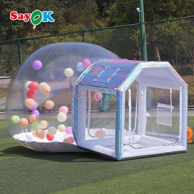 China Transparent Inflatable Bubble House Tent 15ft x 9.8ft for Kids Party Outdoor Event for sale