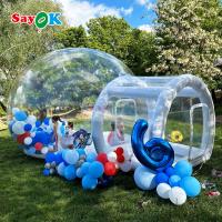 China 10ft Transparent Inflatable Bubble House for Kids Party Outdoor Event Durable PVC for sale