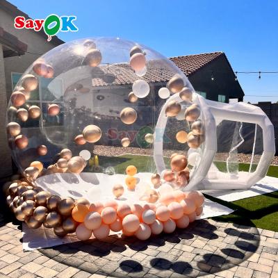China Inflatable Bubble House for Kids 3m 10ft Outdoor Party Dome Tent with Blower for sale