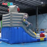 China Commercial Inflatable Bouncy Castle 0.55mm PVC with Blower for Outdoor Kids Play for sale