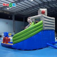 China Commercial Inflatable Bouncy Castle 0.55mm PVC with Blower for Outdoor Kids Play for sale