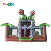 China Inflatable Bouncy Castle Combo 0.55mm PVC with Blower for Rental Backyard Fun for sale