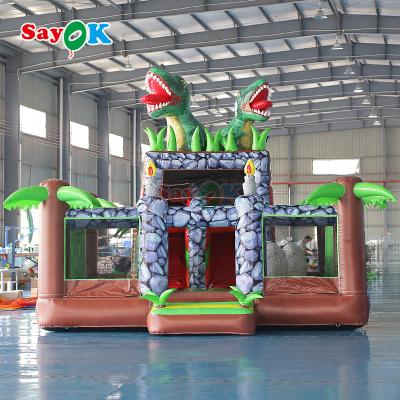 China Inflatable Bouncy Castle Combo with Blower for Rental & Backyard Fun for sale