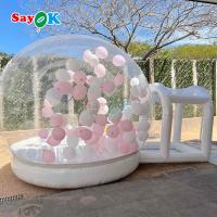 China Sayok Inflatable Bubble Bounce House 10ft Outdoor Bouncing House for Events for sale