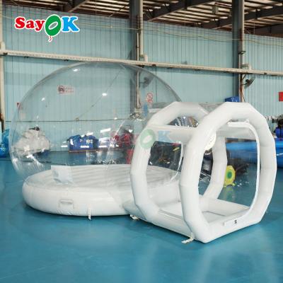 China Transparent Inflatable Bouncy Bubble House 10ft for Kids Outdoor Party Jump Play for sale