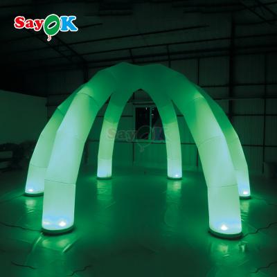 China Custom Inflatable Spider Tent Portable Exhibition Marquee Dome Tent for Outdoor Events 48.5kg for sale