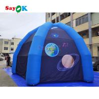 China Custom Inflatable Spider Tent Canopy Gazebo 4 Legs PVC Advertising Shade Tent with CE Blower for sale