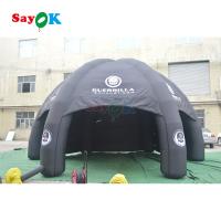 China Customized Giant Inflatable Spider Tent Portable PVC Dome Tent for Promotion Events 48.5kg for sale