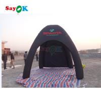 China Wholesale Inflatable Igloo Dome Marquee Canopy Large Inflatable Tent Four Legs Camping Spider Tent for Advertising for sale