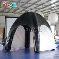 China Custom Giant Inflatable Spider Tent PVC 48.5kg for Event Promotion Exhibition for sale