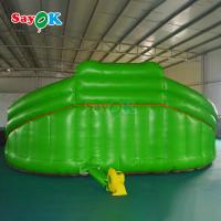 China Sayok Commercial Inflatable Trampoline Slide 0.55mm PVC Bouncer Castle for Kids for sale