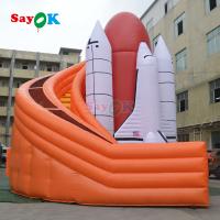 China Commercial Inflatable Water Slide PVC 0.55mm for Kids Bounce House Dry Slide Rental Business for sale