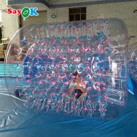 China Sayok Inflatable Bouncer Castle 0.55mm PVC Tarpaulin with Blower for Kids Outdoor Play for sale