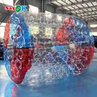 China Inflatable Running Bubble Zorb Ball PVC Transparent Water Roller Ball 0.6mm for Outdoor Sport for sale