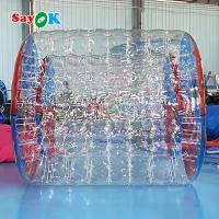 China Outdoor Giant Inflatable Human Hamster Zorb Ball 0.6mm PVC Transparent Water Ball for Pool Park for sale