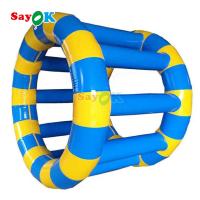 China Inflatable Water Walking Roller Ball 0.6mm PVC for Water Park Fun for sale