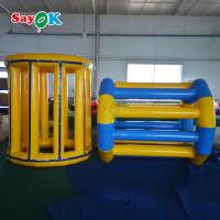 China Inflatable Water Walking Roller Ball 0.6mm PVC for Water Park Fun for sale