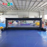 China PVC Inflatable Water Volleyball Court 0.6mm for Outdoor Pool Games for sale