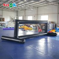 China PVC Inflatable Water Volleyball Court 0.6mm for Outdoor Pool Games for sale