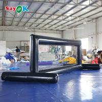 China PVC Inflatable Water Volleyball Court 0.6mm for Outdoor Pool Games for sale