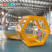 China Customized Outdoor Inflatable Bubble Dome House 3.5m for Kids Camping Party for sale