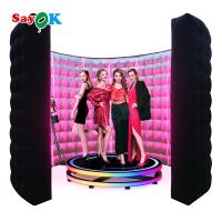 China 360 Inflatable Photo Booth Wall 9.84ft x 7.87ft for Events Commercial Rent for sale