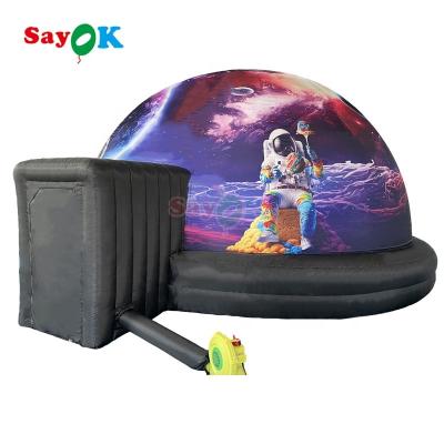 China 100% Blackout Inflatable Planetarium Dome 4m-10m with AC 110-240V Power for sale